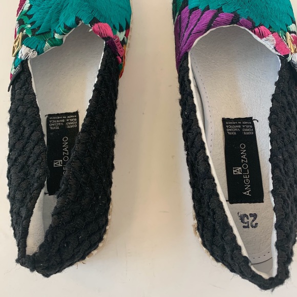Angel Lozano | Shoes | Angel Lozano Embroidered Slipon Shoes Sz 8 Nwt ...